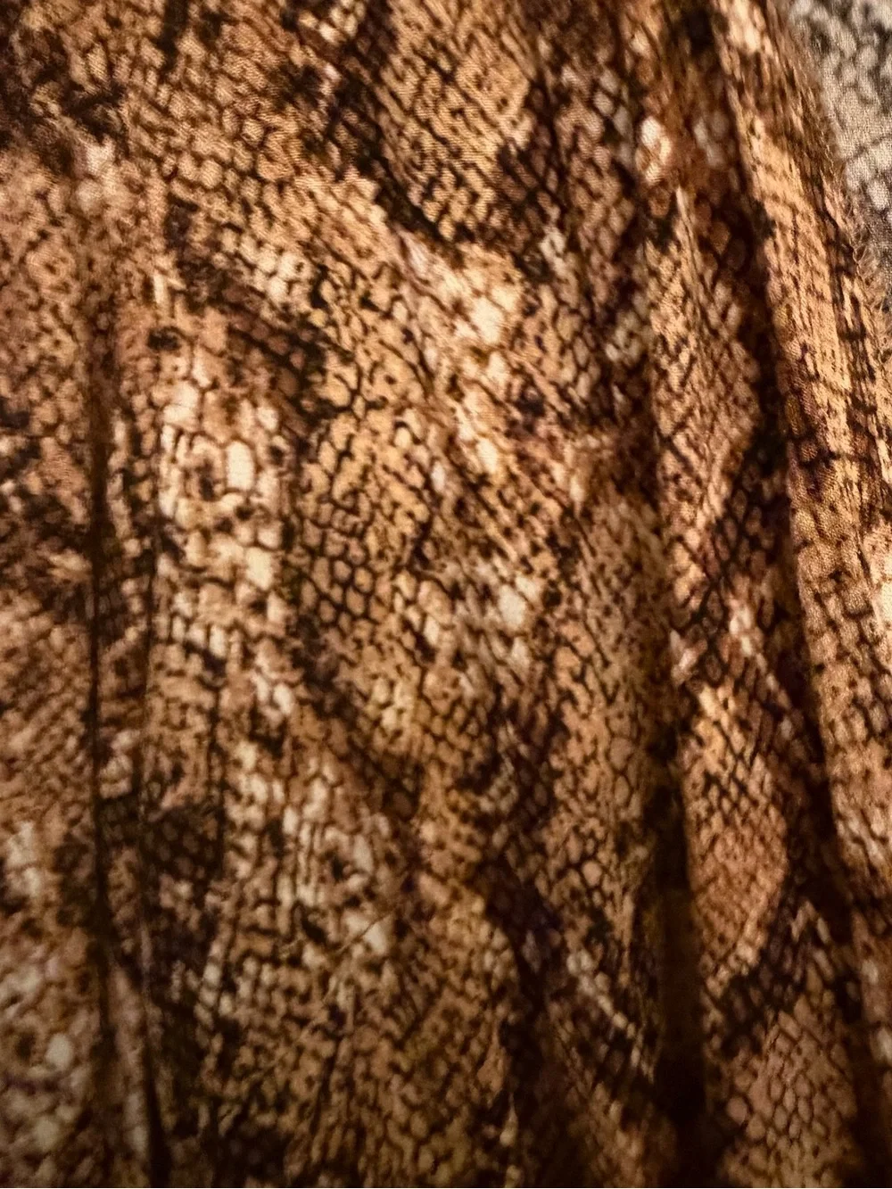 Shyanne | Dresses | Shyanne Brown Snakeprint Long Sleeve Wrap Dress ...